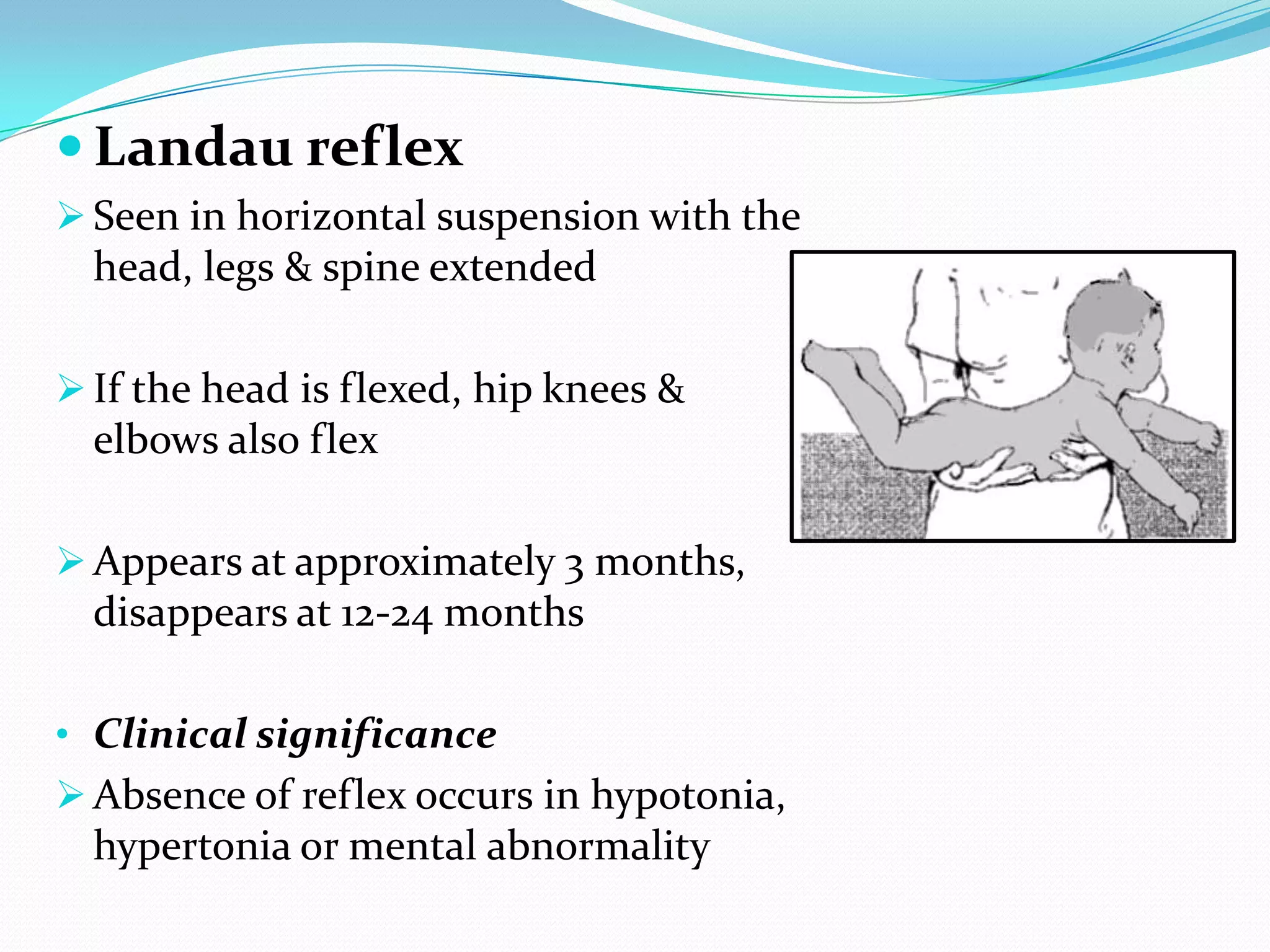 Reflexes present in infants | PPTX
