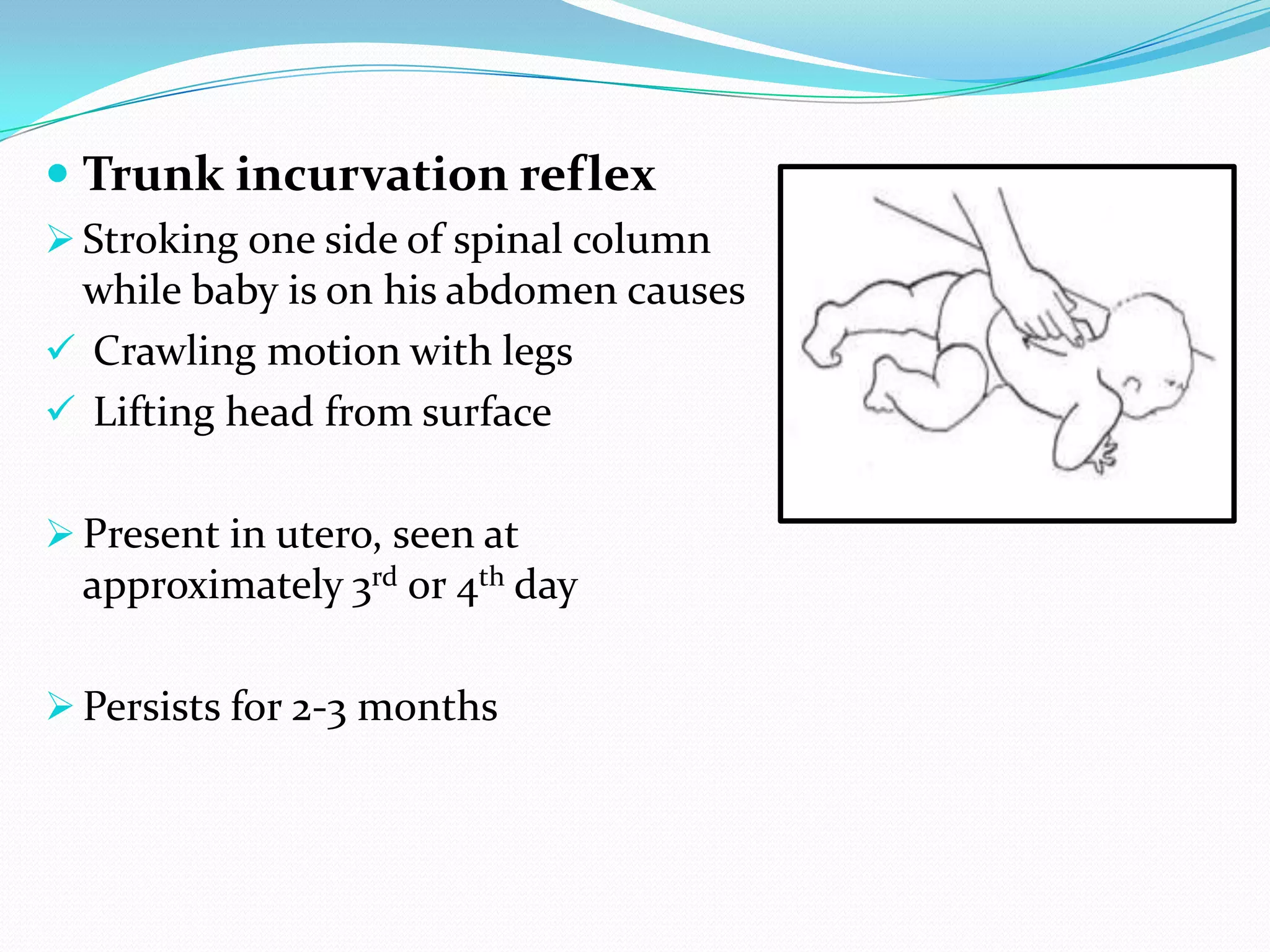 Reflexes present in infants | PPTX