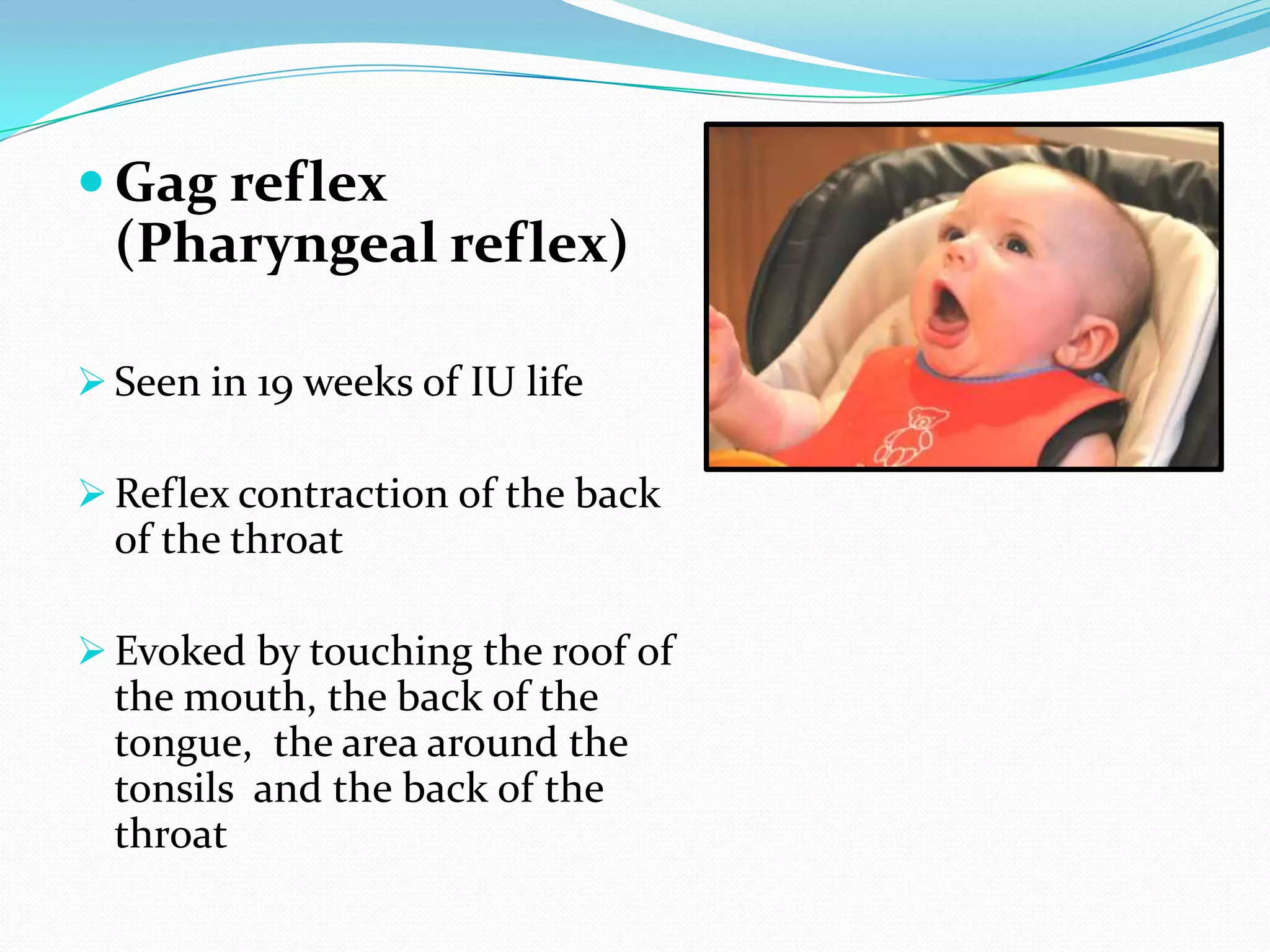 Reflexes present in infants | PPTX