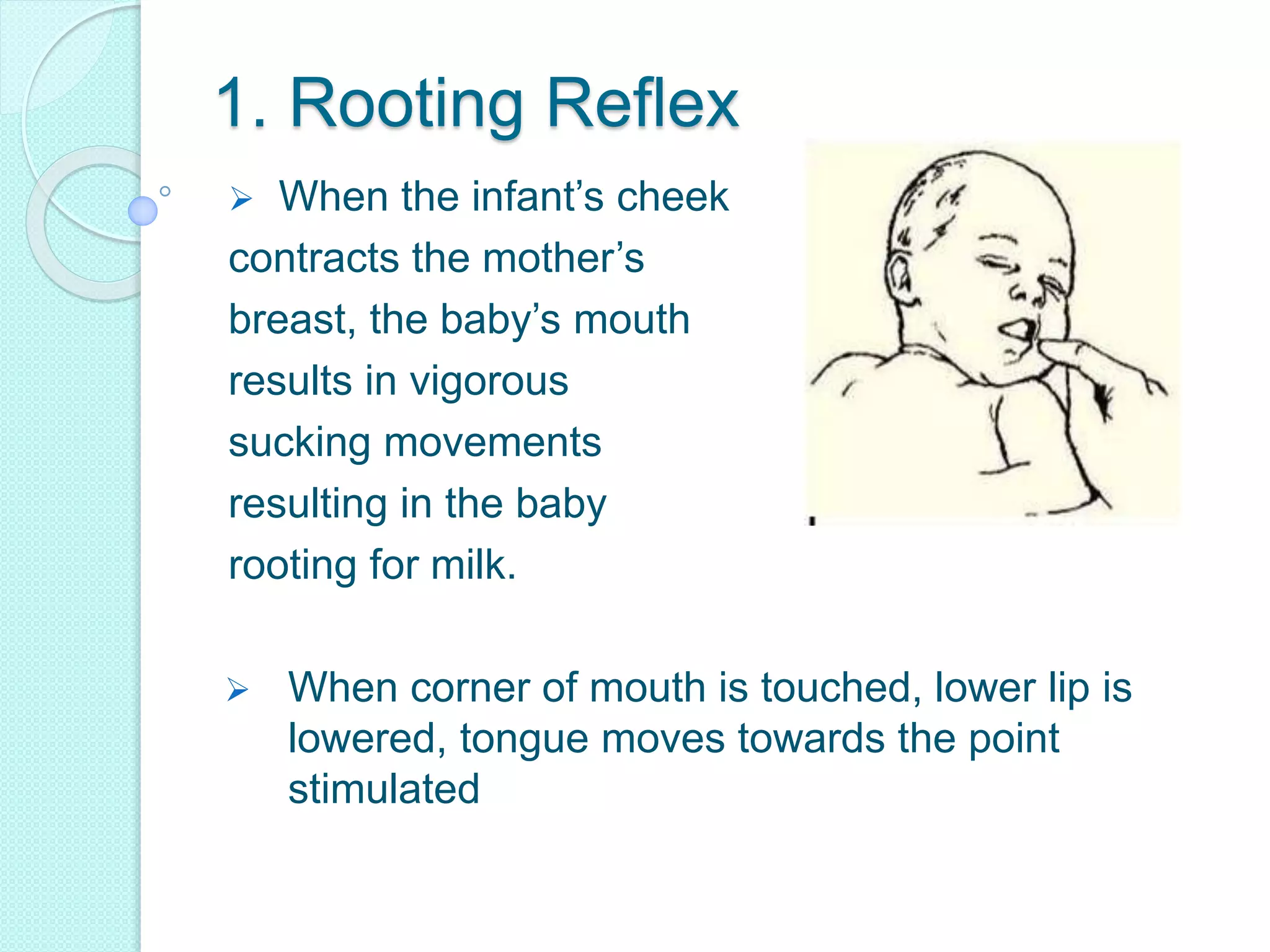 Reflexes present in infants | PPTX