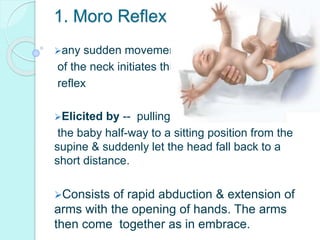 Reflexes present in infants | PPTX