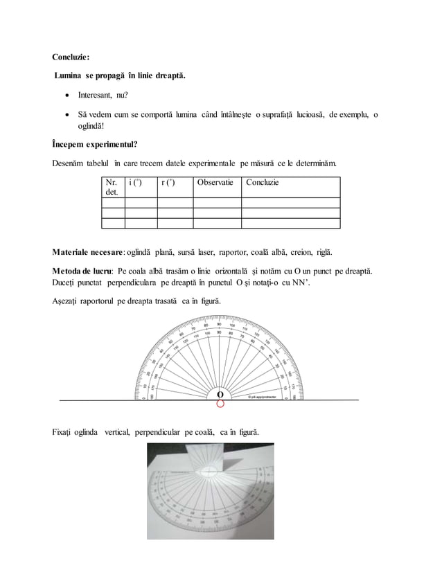 Reflexia luminii. iuliana ciubuc | PDF