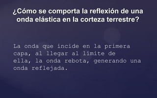 Reflexión y refracción de las ondas esfericas | PPTX