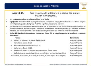 Quién es mi Prójimo"? | PDF