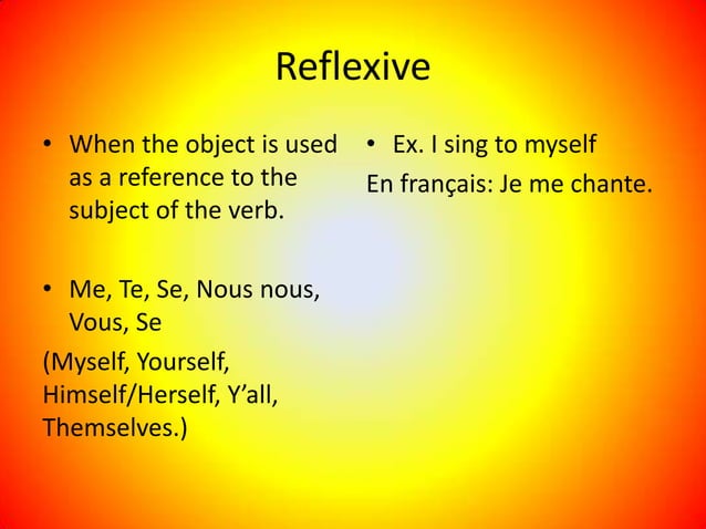 Reflexive | PPT