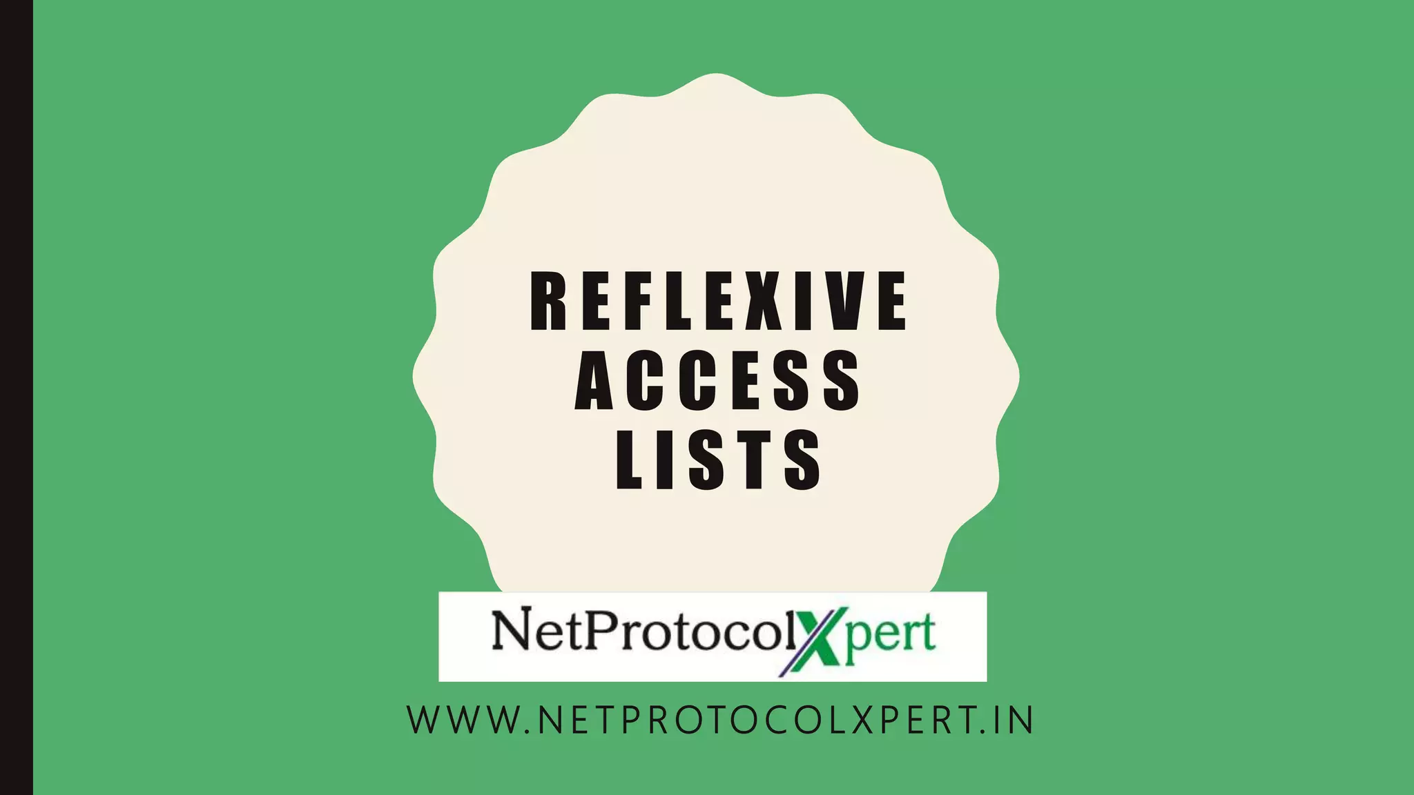 Reflexive Access List | PPT