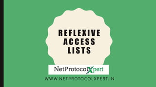 Reflexive Access List | PPT
