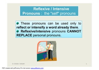 Reflexive Pronouns | PDF
