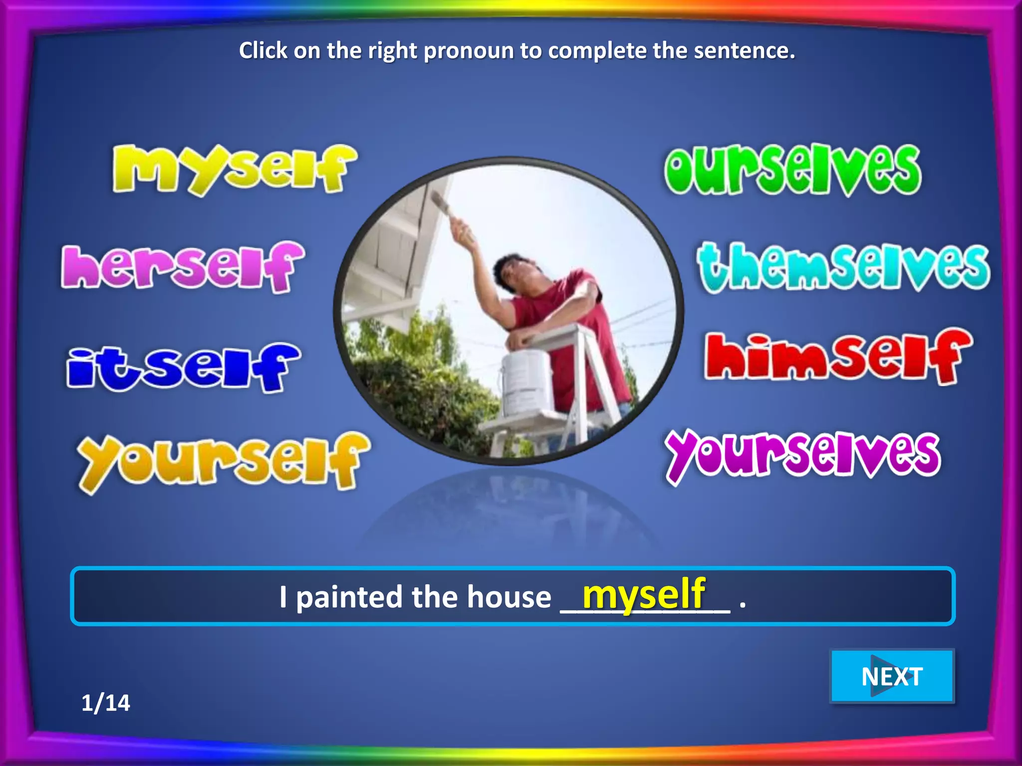 Reflexive pronouns ppt | PPTX