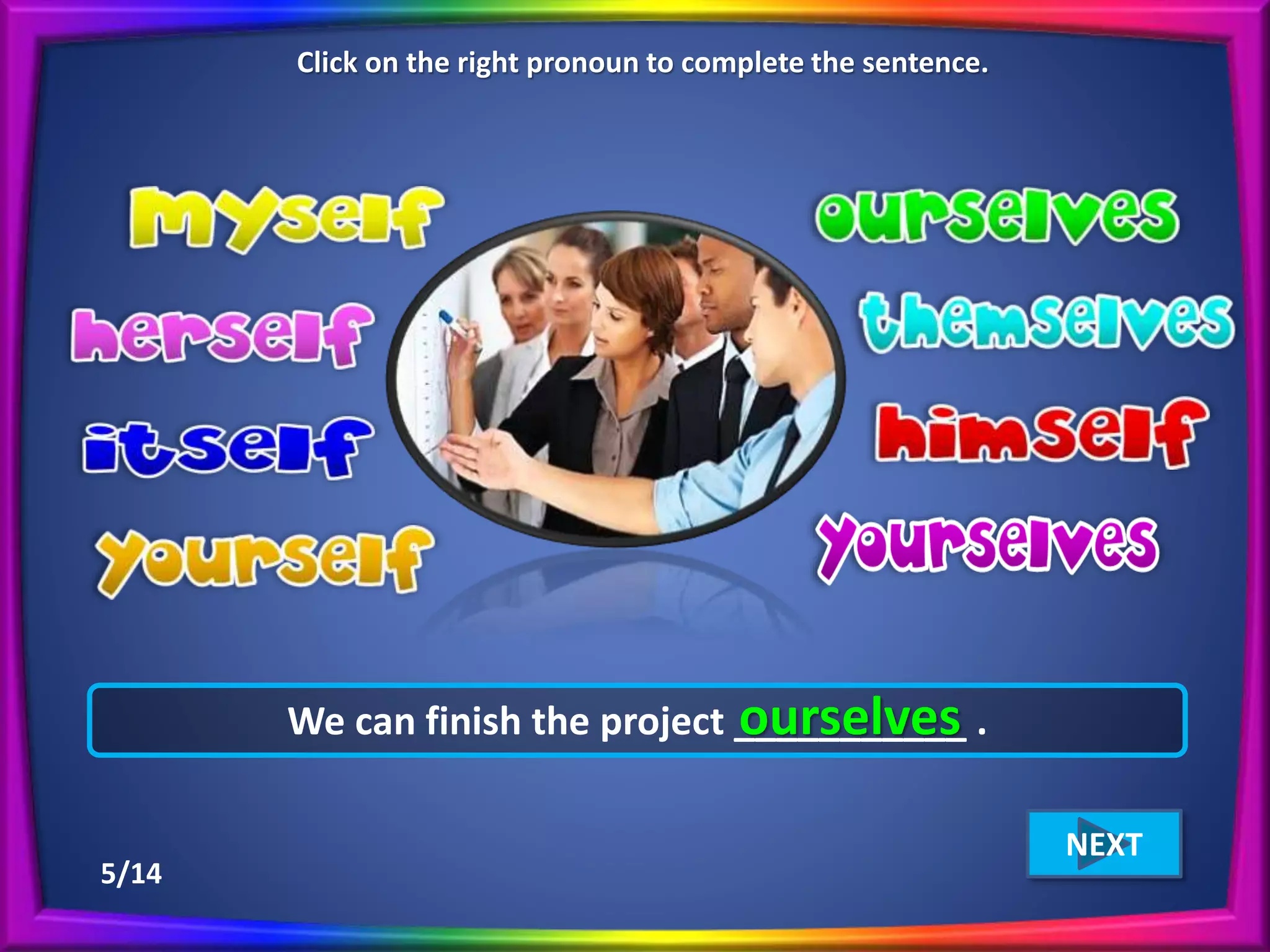 Reflexive pronouns ppt | PPTX