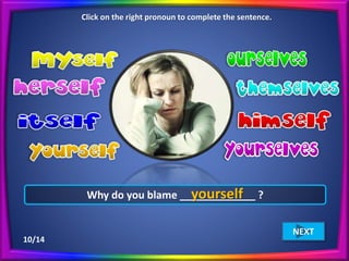 Reflexive pronouns ppt | PPTX