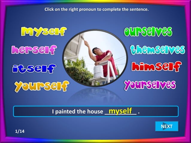 Reflexive pronouns ppt | PPTX