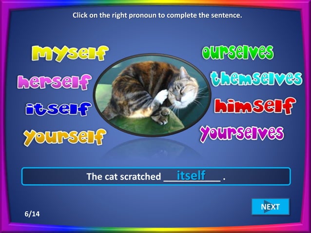 Reflexive pronouns ppt | PPTX