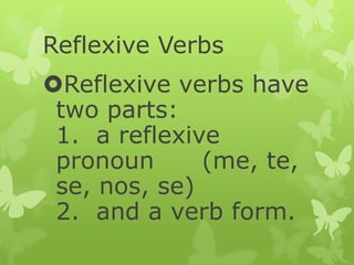 Reflexive verbs | PPT