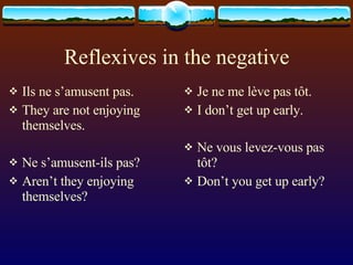 Reflexive Verbs | PPT