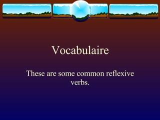 Reflexive Verbs | PPT