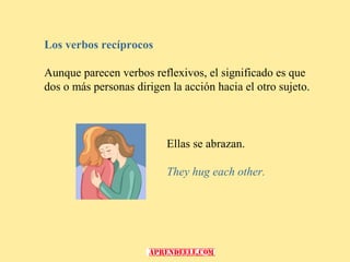 Reflexive and reciprocal verbs | PPT