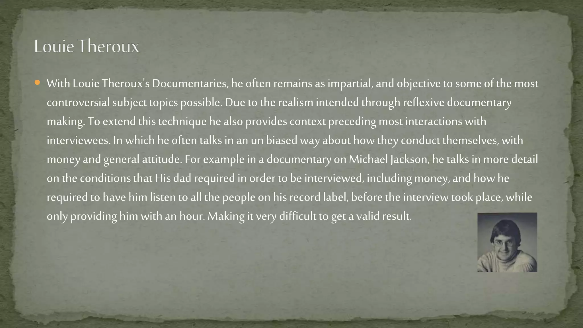 Reflexive documentaries | PPT