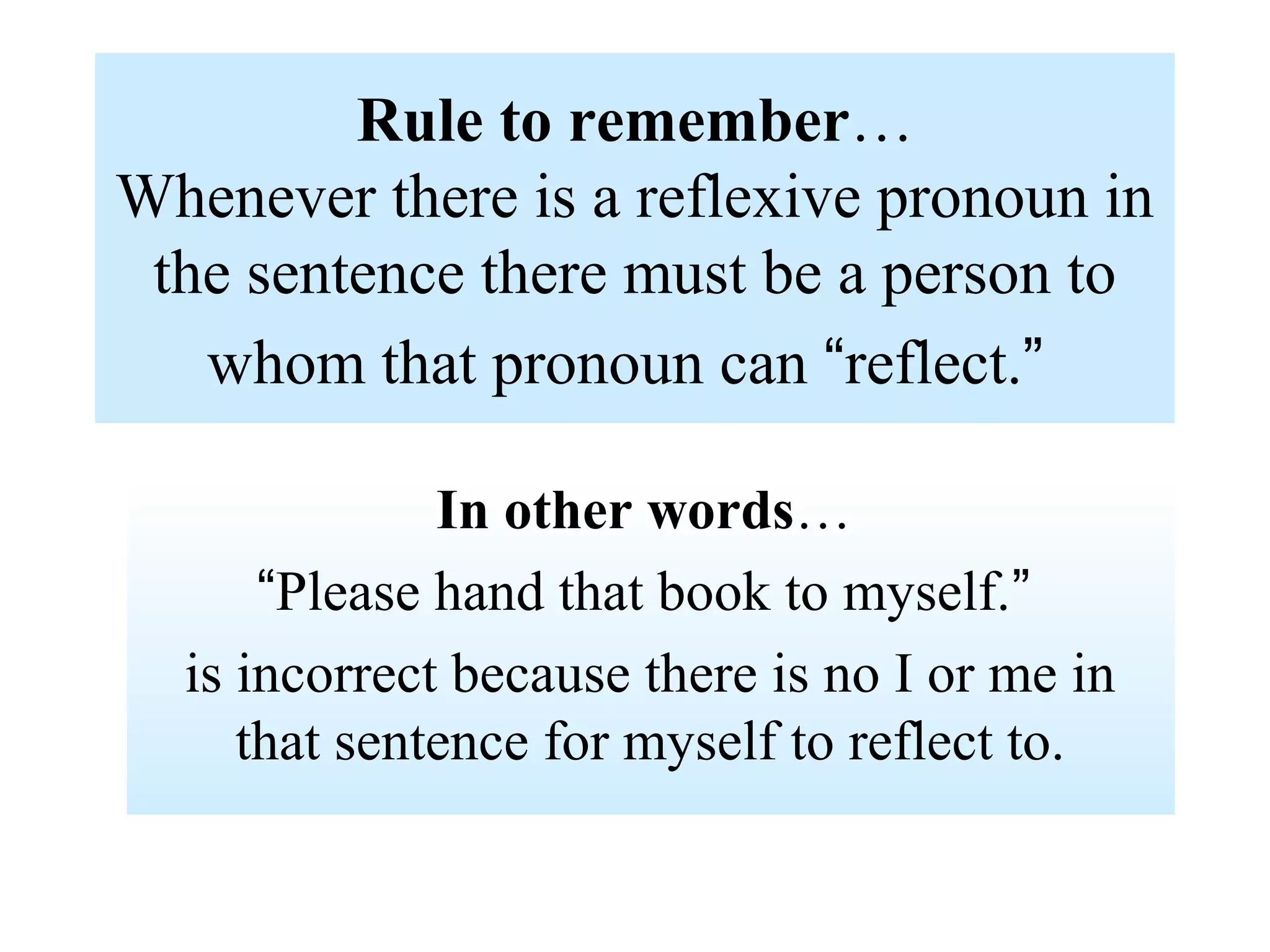 Reflexive intensive_pronouns | PPT