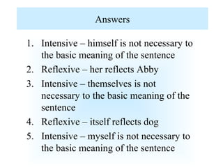Reflexive intensive_pronouns | PPT