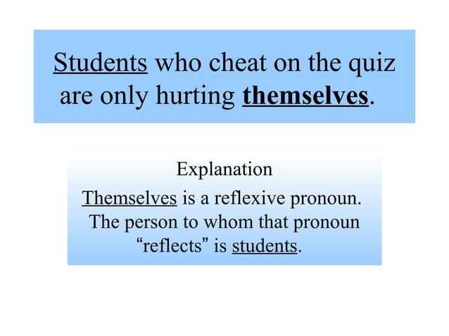 Reflexive intensive_pronouns | PPT