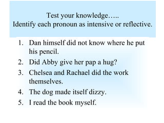 Reflexive intensive_pronouns | PPT