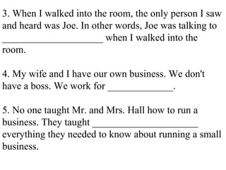 Reflexive pronouns | PPT