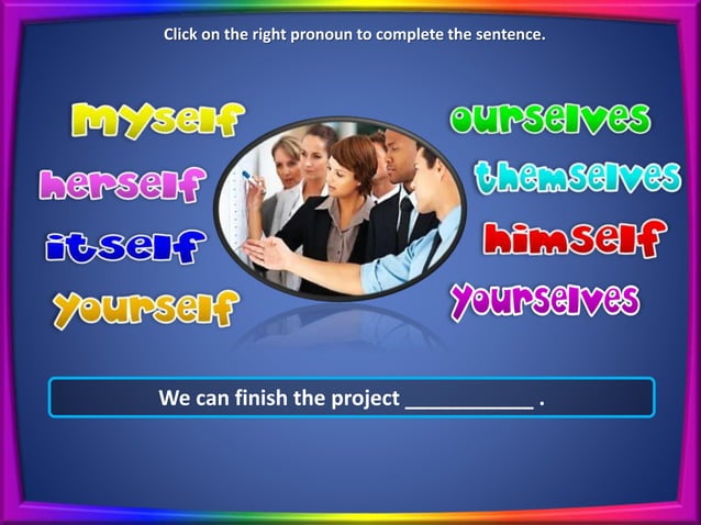Reflexive Pronouns PowerPoint; ILI MD, E5 Grammar, Chapter 8, concept 8 ...