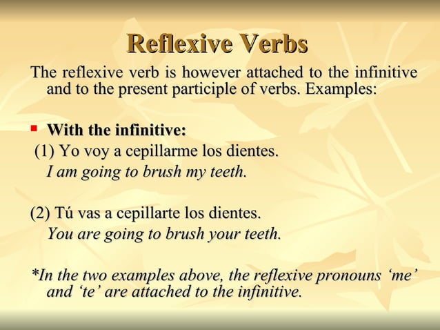 Reflexives | PPT
