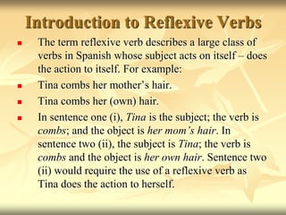 Reflexives | PPT