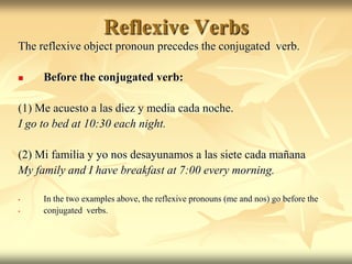 Reflexives | PPT