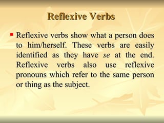 Reflexives | PPT