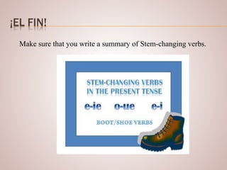 Reflexive stem changing verbs | PPTX | Women\'s Clothing | Women\'s Fashion