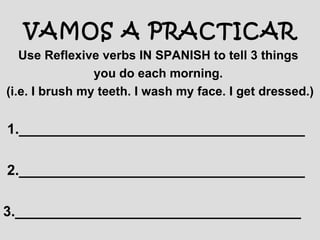 Reflexive verbs | PPT