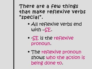 Reflexive verbs | PPT