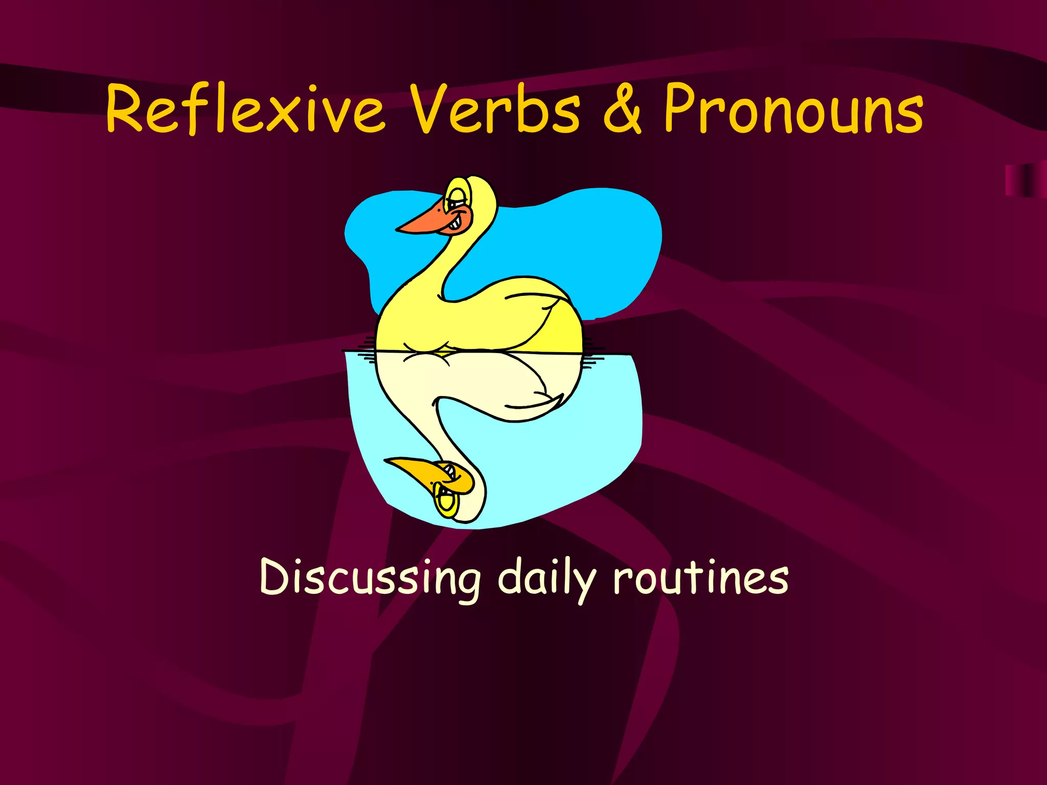 Reflexive Verbs & Pronouns | PPT