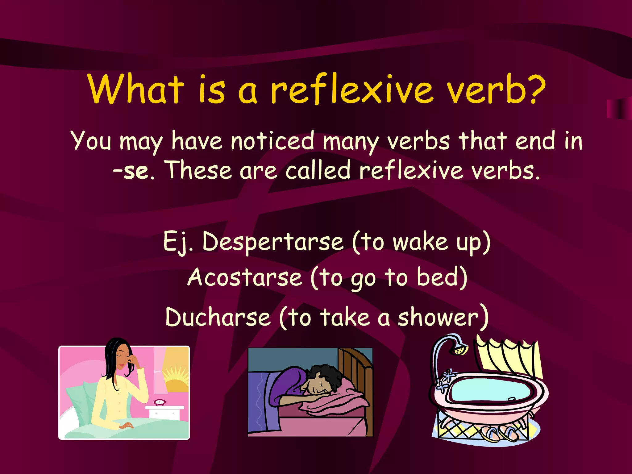 Reflexive Verbs & Pronouns | PPT