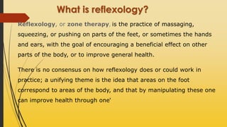 Reflexology | PPTX