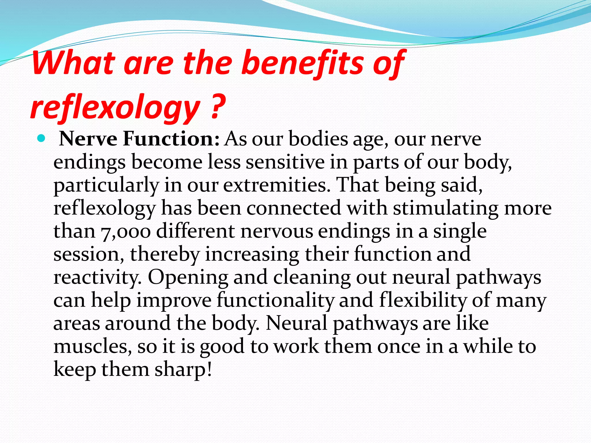 Reflexology | PPTX