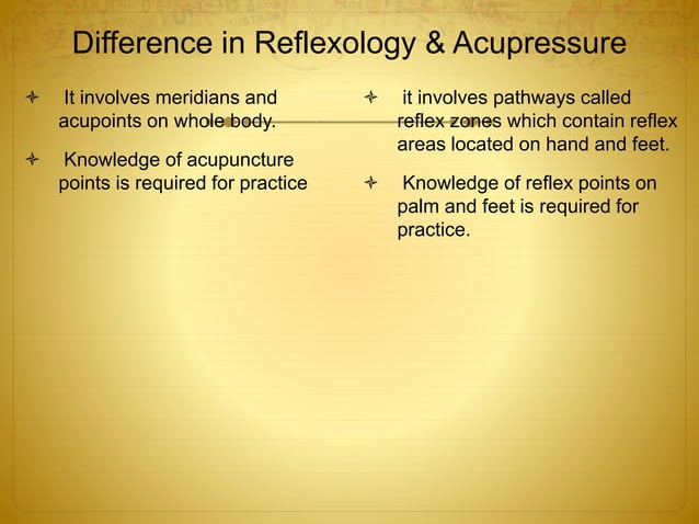 Reflexology | PPTX | Physical Therapy | Wellness