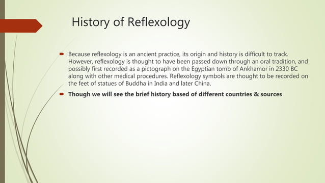 Reflexology | PPTX