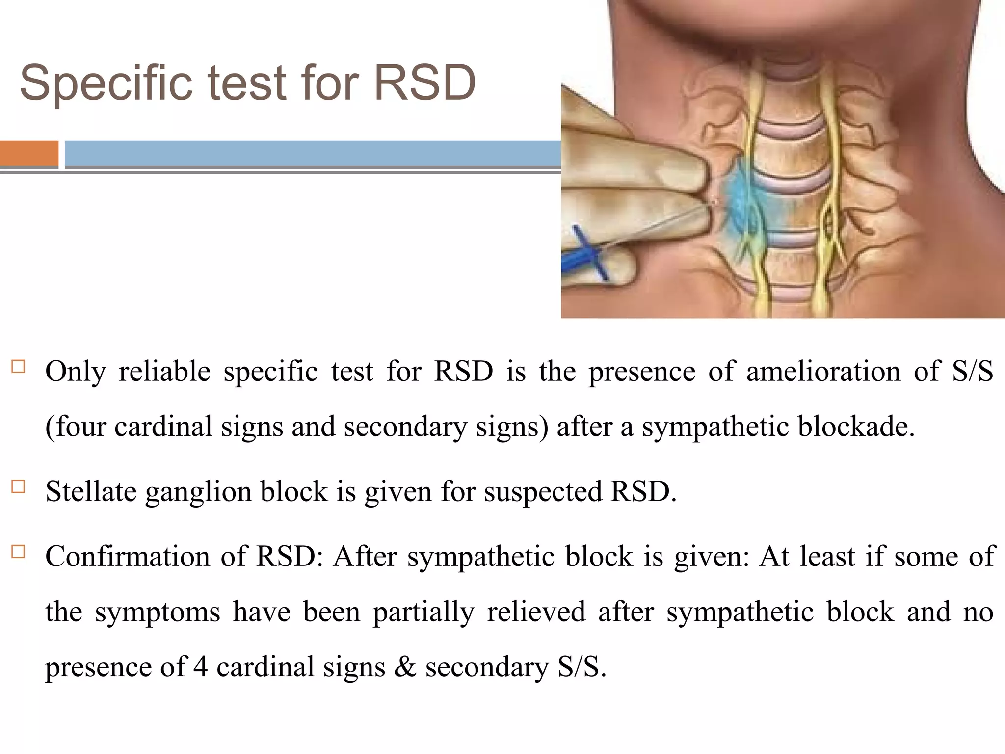 Reflex symapathetic dystrophy | PDF
