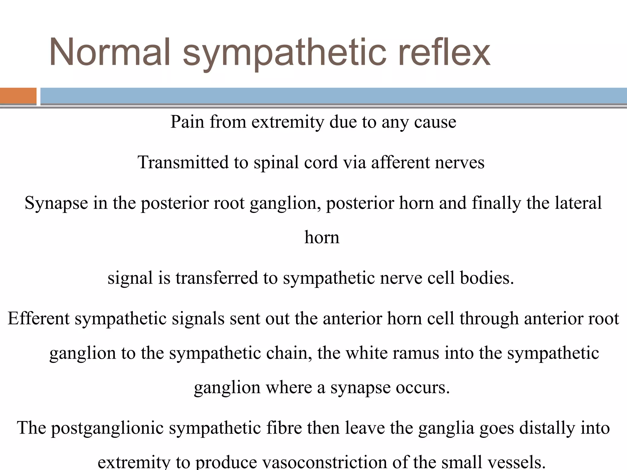 Reflex symapathetic dystrophy | PDF