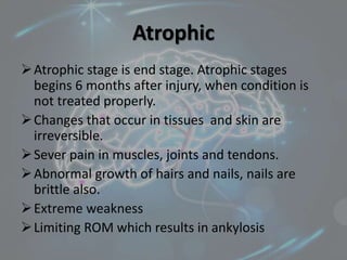 Reflex sympathetic dystrophy and causalgia | PPTX