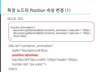 Reflow and repaint 성능 비용 | PDF
