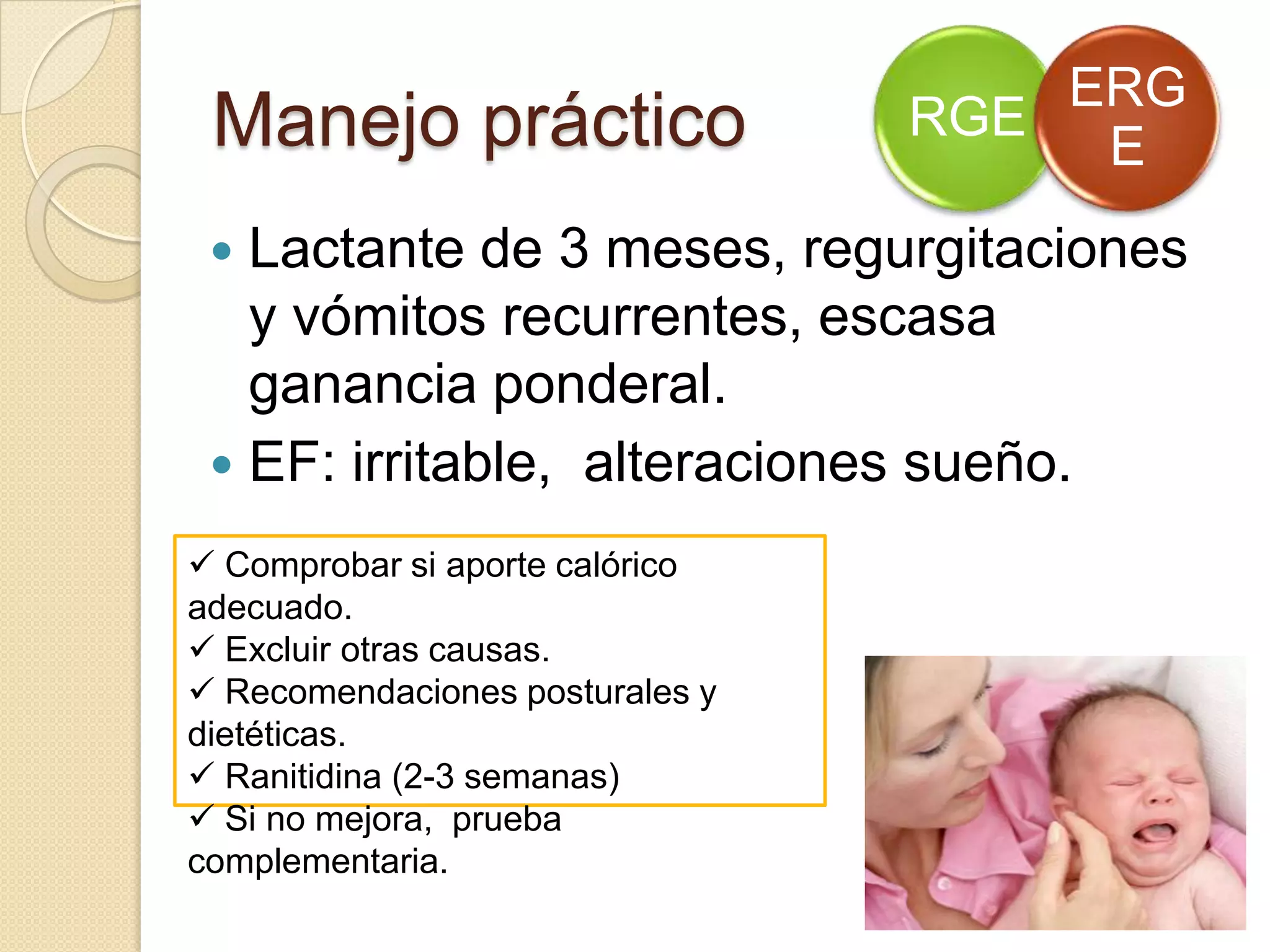 Reflujo gastroesofágico en Pediatría | PPTX