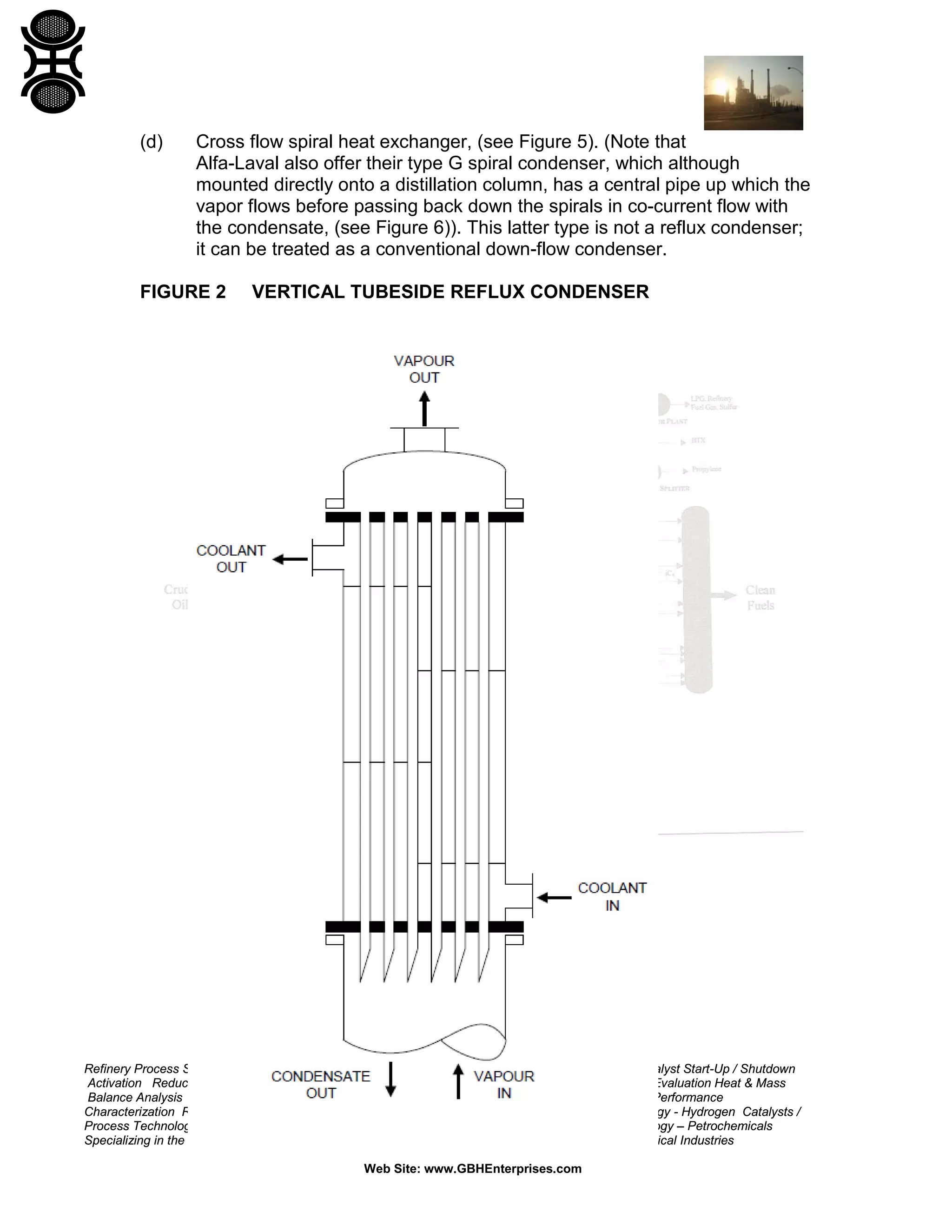Refluxing Condensation Systems (Dephlegmators) | PDF