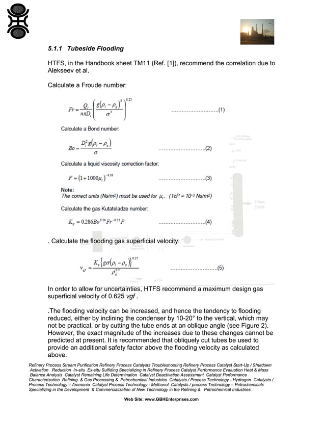 Refluxing Condensation Systems (Dephlegmators) | PDF