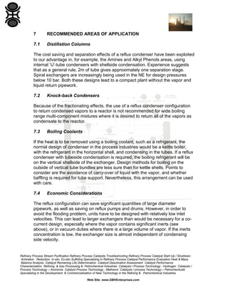 Refluxing Condensation Systems (Dephlegmators) | PDF