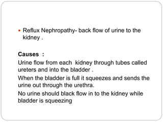 Reflux nephropathy | PPTX